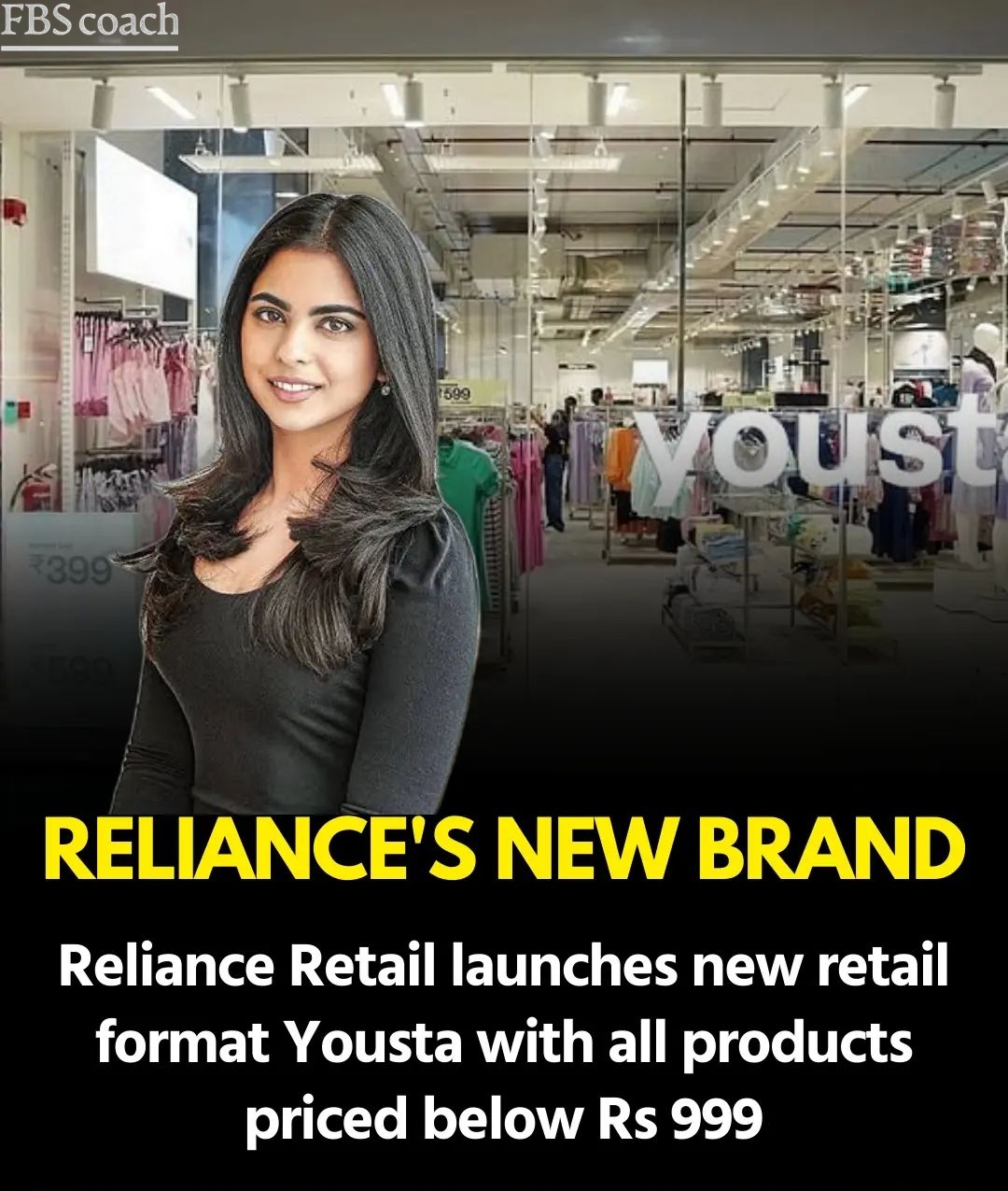 Reliance Industries Limited (RIL) New Retail Business Yousta - FBScoach